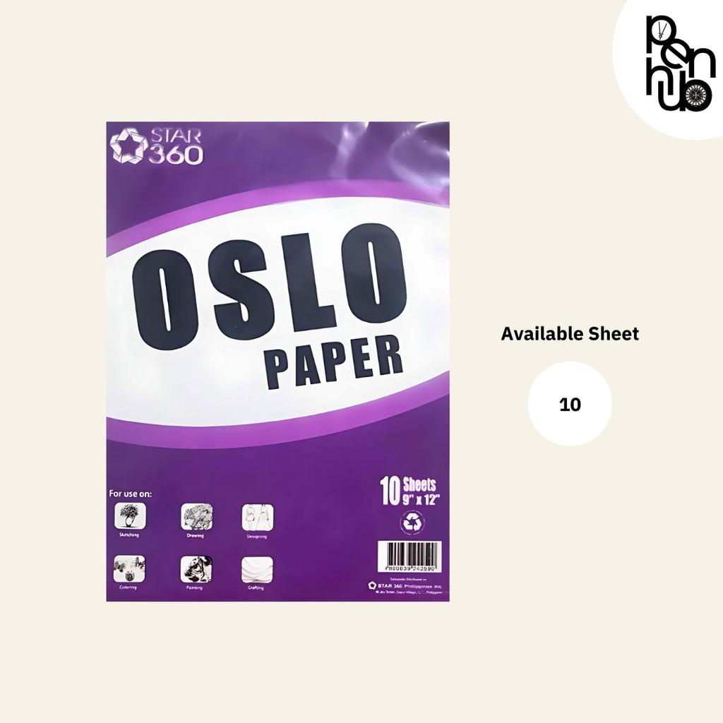 Oslo Paper 9" x 12" Repack - Penhub | Shopee Philippines