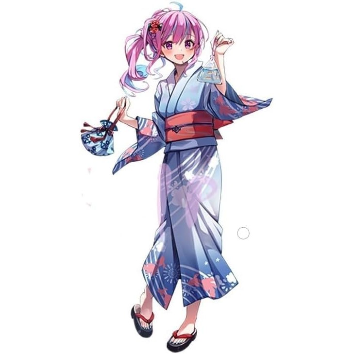 Minato Aqua Acrylic Stand Summer Festival Hololive Event Merchandise ㅤ ...