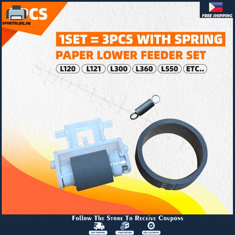 1set=3pcs Pickup Roller Spring for EPSON L300 L310 L350 L355 L362 L365 ...