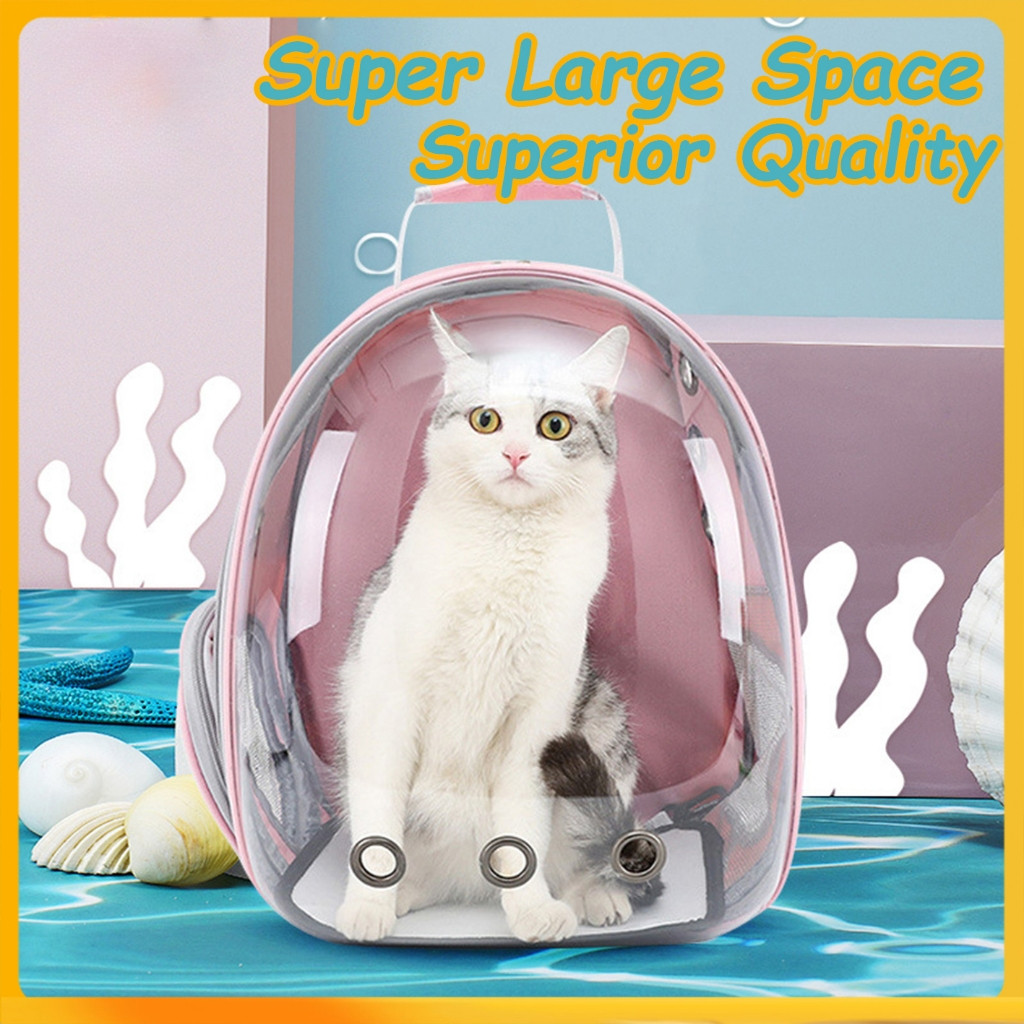 Cat Bag Kitten Backpack Carriers Cat Travel Bag Travel Transparent ...