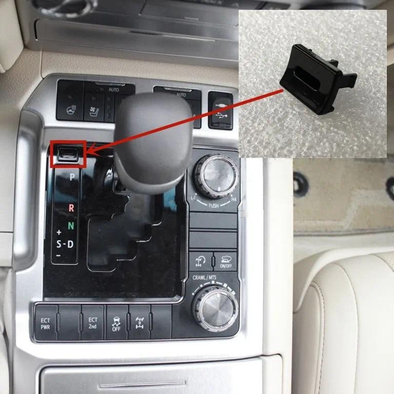 Car Shift Lock Release Cover Gear Shift Panel Indicator Trim Unlocking ...