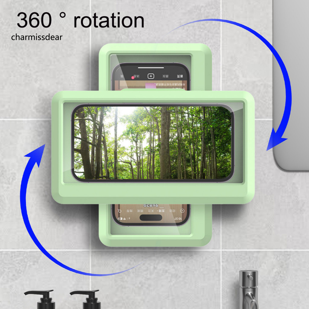 CHA Shower Phone Stand with Screen High-sensitivity Shower Phone Stand ...