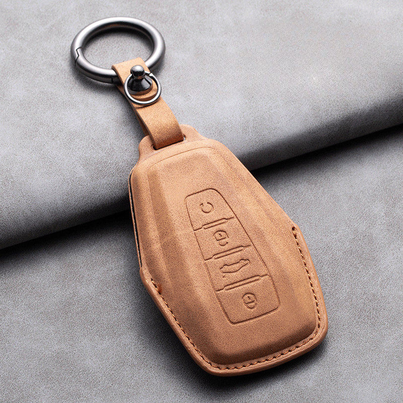 Leather Car Remote Key Case Cover for Geely for Geely Coolray X6 X7 EX7 ...