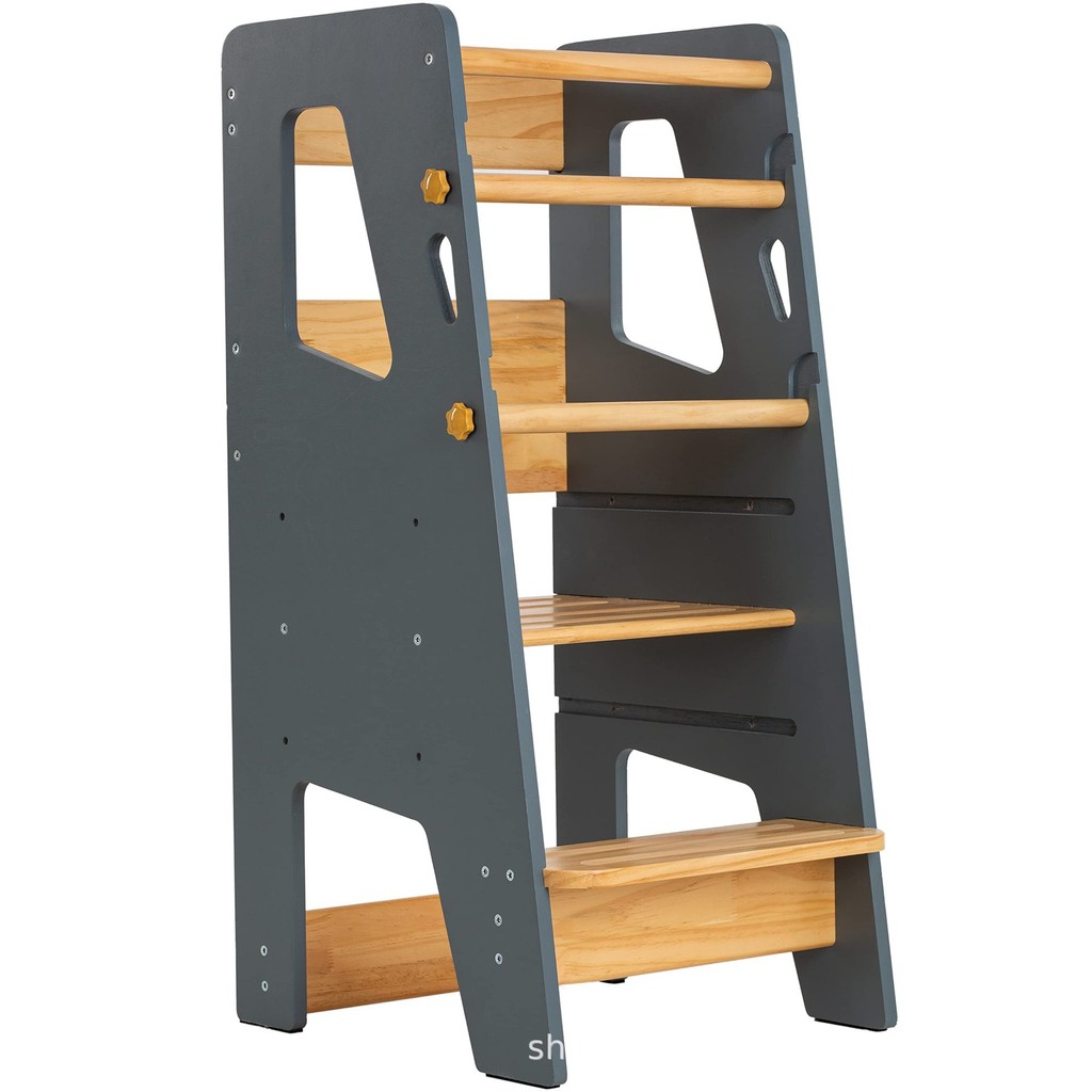 In Stock Children's Hand Washing Solid Wood Montessori Learning Tower ...