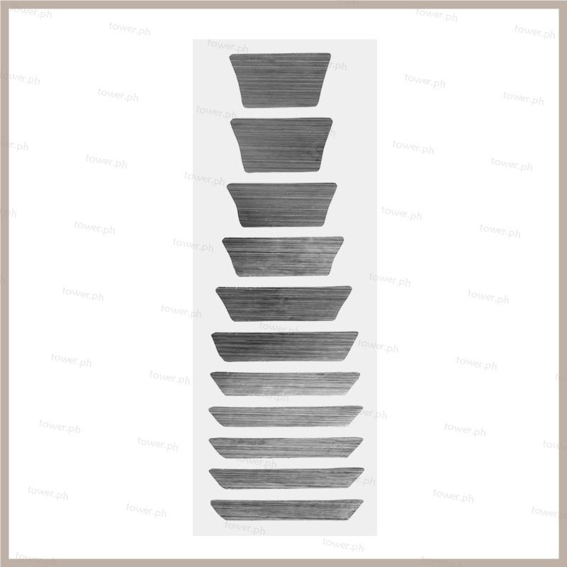 TO Thin Trapezoid Fretboard Decal Marker Inlay Sticker For Electric ...