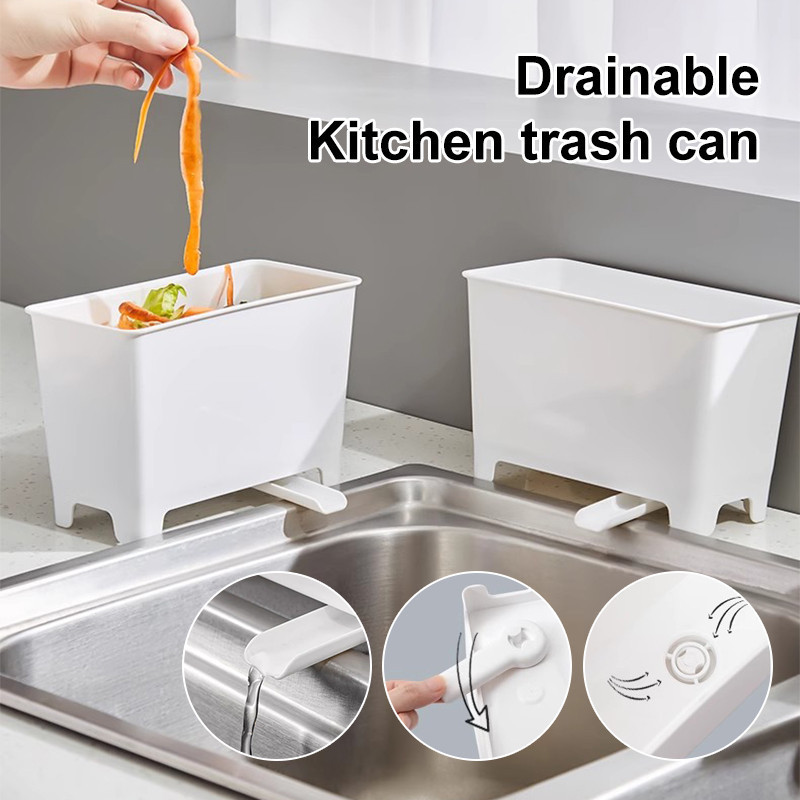 Kitchen Sink Strainer Drain Fruit Vegetable Food Residue Storage Box ...