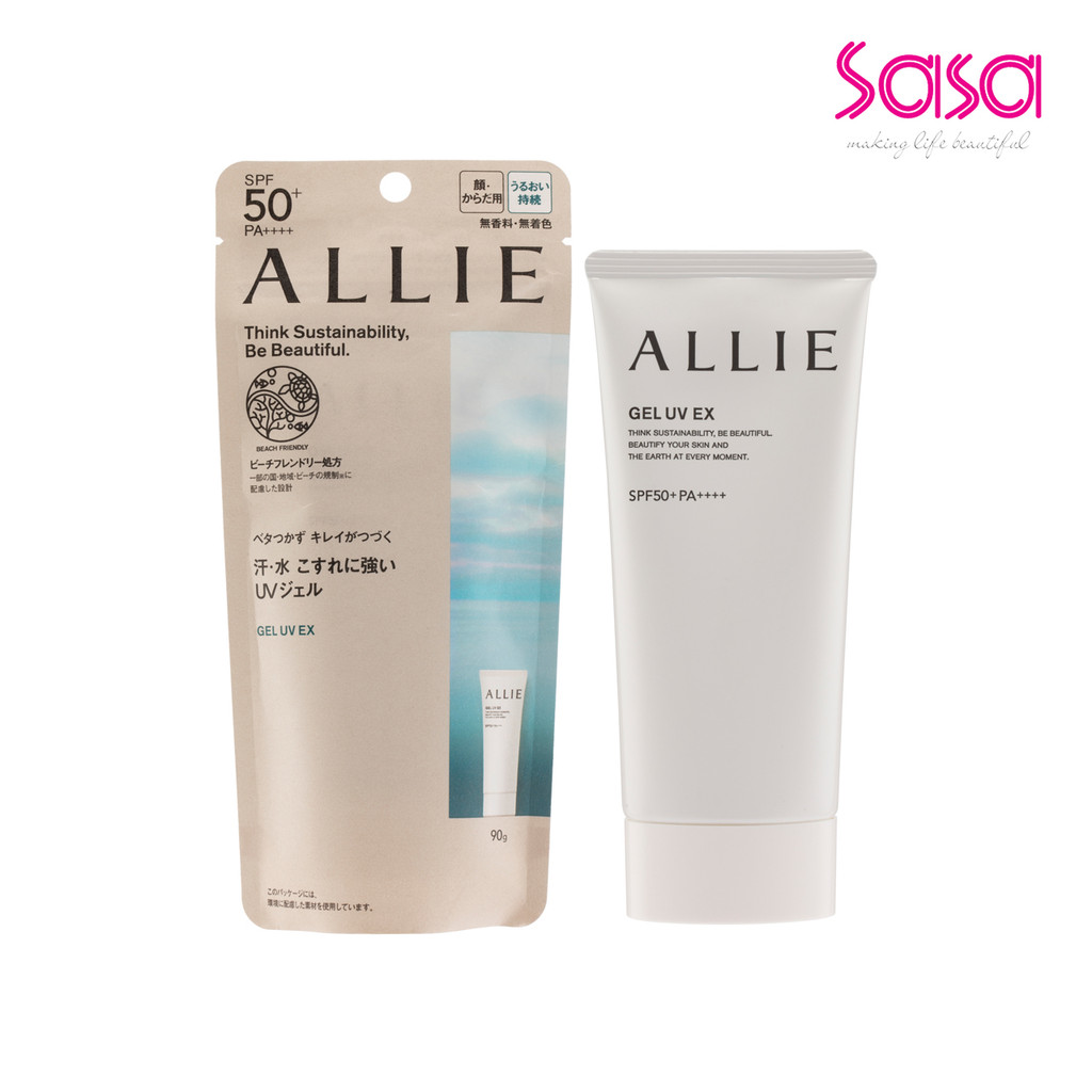 Kanebo Allie SPF50+PA++++ GEL UV EX Sunscreen 90g (Suitable for face & body) | Shopee Philippines