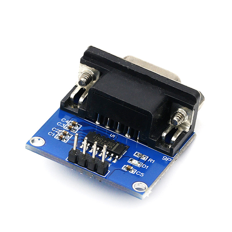 Meuctiffy MAX3232 RS232 To TTL Serial Port Converter Module Female DB9 ...