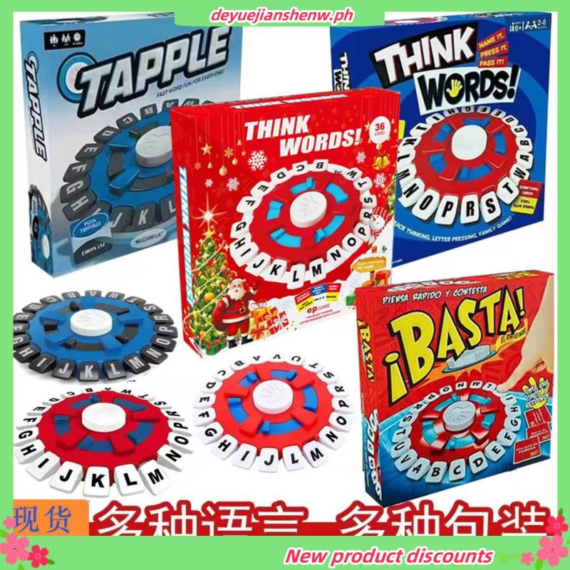 TAPPLE Word Game | Fast-Paced Family Board Game | Choose a Category ...