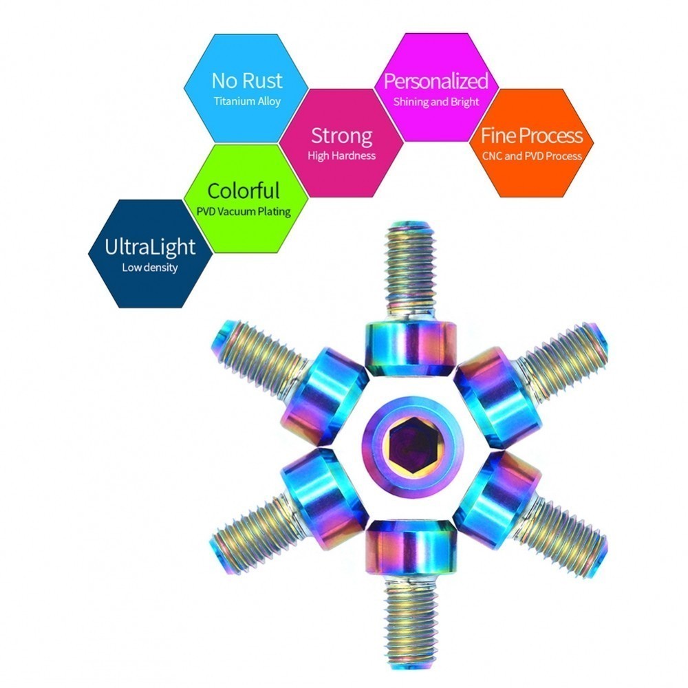 Replace your worn out Bike Brake Cable Bolts with Titanium Alloy Screws ...
