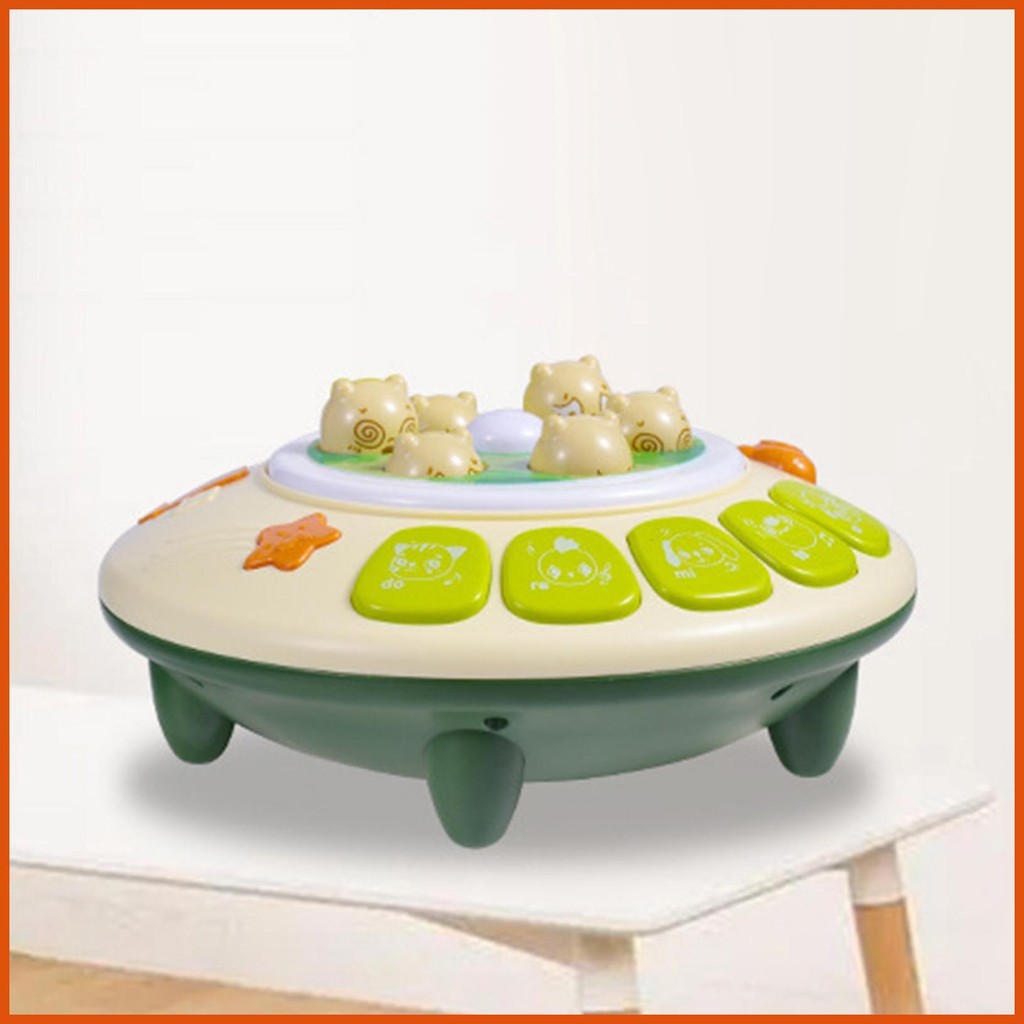 Whack Game Mole Toy Cartoon Flying Saucer Interactive Whack Game With ...