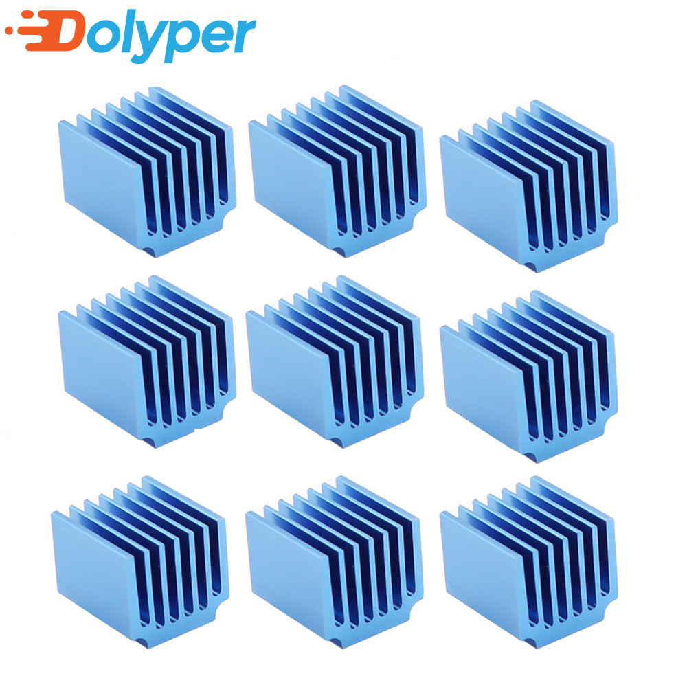 2/4/6/8/10pcs 3D Printer Parts Stepper Motor Driver Heat Sinks Cooling ...