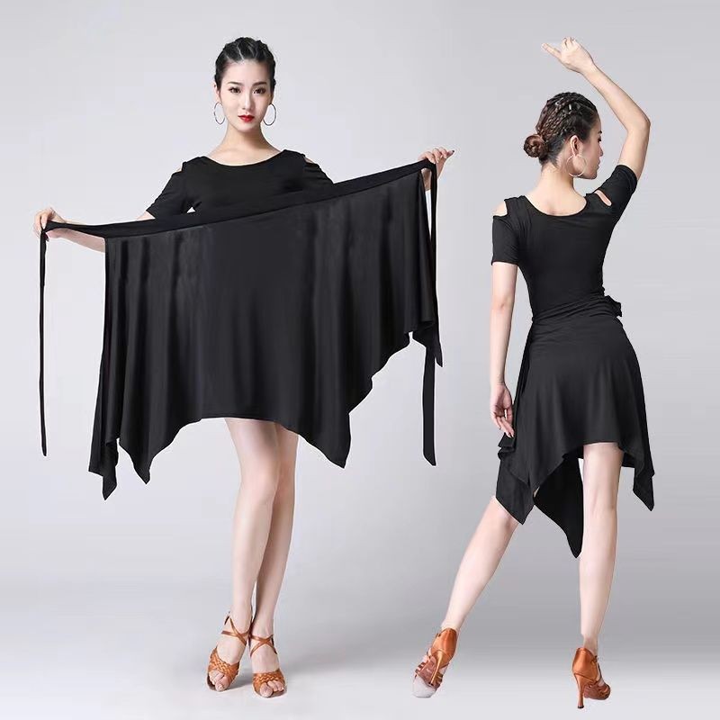 {Latin Dance Socks Set} Latin Dance Apron Triangle Scarf One Piece ...