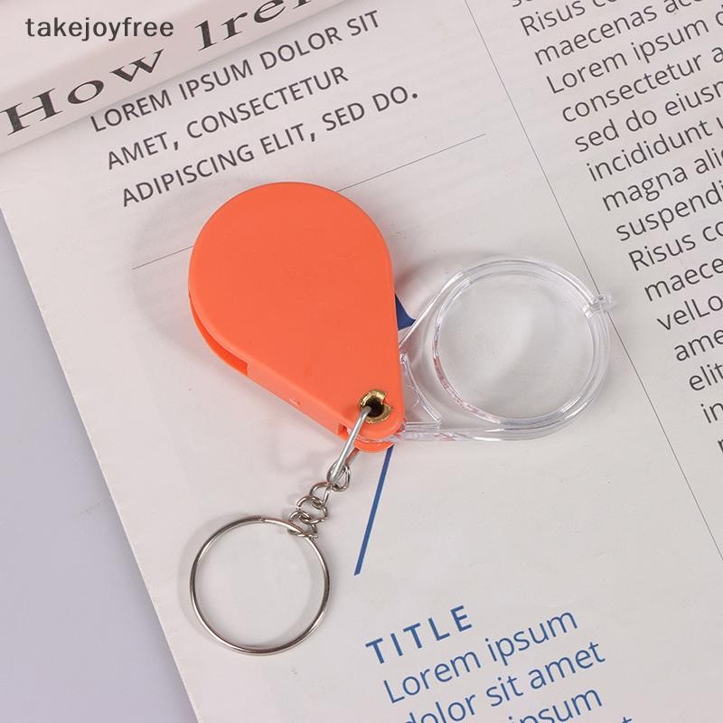 [takejoyfree] Portable Orange High-definition Magnifying Lens For Old ...