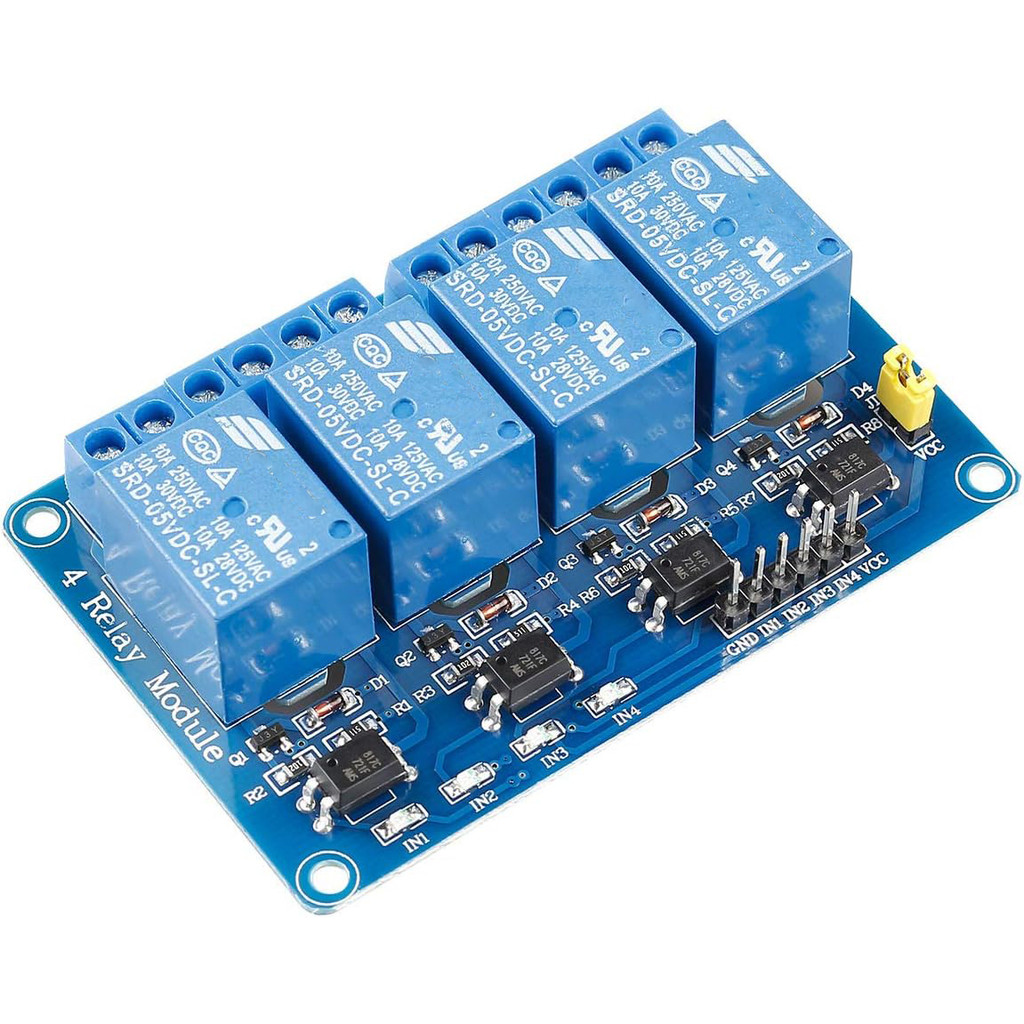DC 5V 12V 24V 1/2/4/8 Channel Relay Module High and Low Level Trigger ...