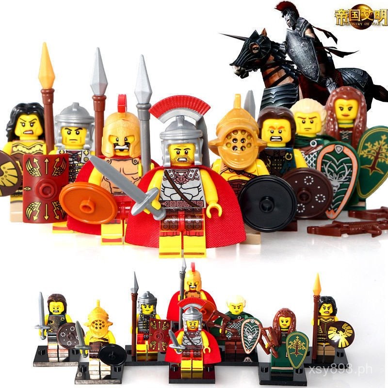 Compatible with Little Figure Roman Hero of Sparta Soldier Legion ...