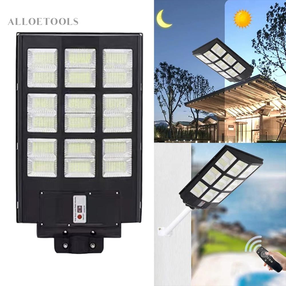 Solar Powerful Street Light Remote Control Security Lighting for Garden ...