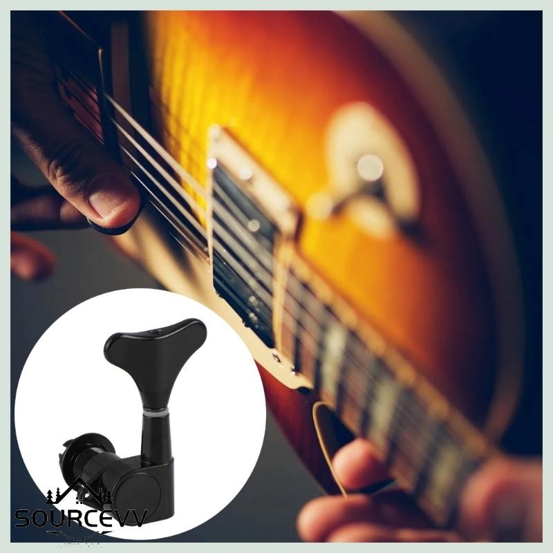 sour Electric Bass Tuning Pegs Bass Tuner for 4 String Electric Bass ...