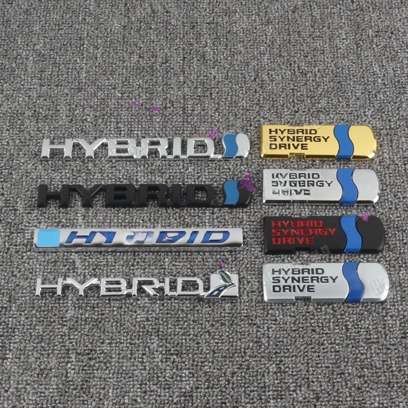 Suitable for Toyota Toyota Camry Ralink Fit Metal HYBRID Power Car Logo ...