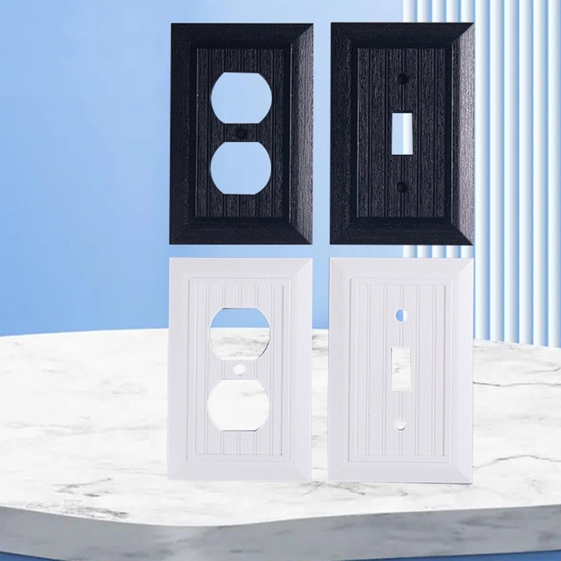 HL Electrical Outlet Cover Plates Outlet Faceplate Electric Socket Plug ...