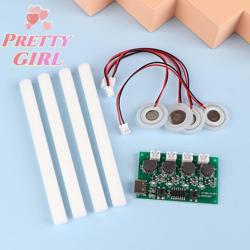[Pretty ggirl] DC5V Type-C Mini Humidifier DIY Kits Mist Maker Driver ...