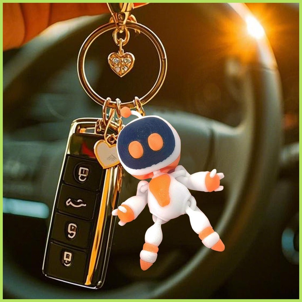 Astronaut Miniature Figures 3D Printed Articulated Creative Astronaut ...