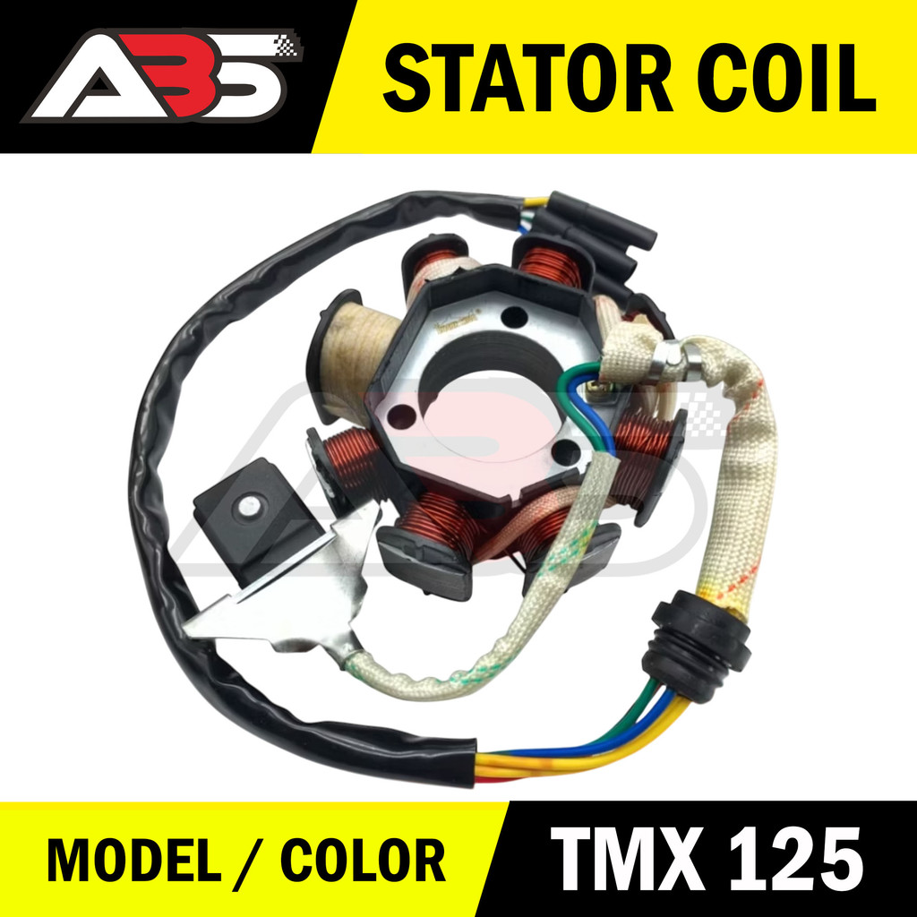 MOTORCYCLE PARTS STATOR COIL FOR TMX125 / TMX 125 ALPHA | Shopee ...