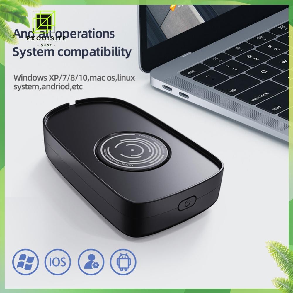 【EST】 Mouse Mover Jiggler Automatic Mouse Movement Simulator 5V 1A for ...