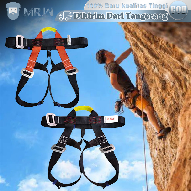 Climbing Harness Rock Climbing Safety Belt Rappelling Equipment ...
