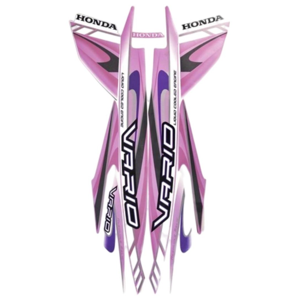 Honda Vario CW Carburetor 110 2009 Pink Full Body Quality Motorcycle ...