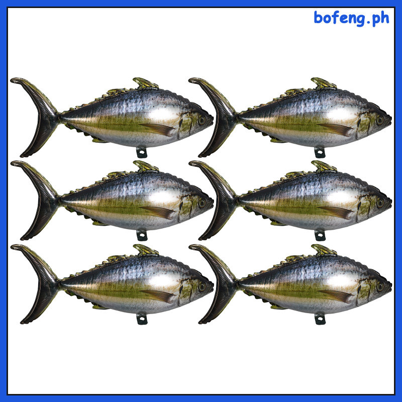 Nautical Balloons Fish Birthday Decorations Fishing for Baby Ocean ...