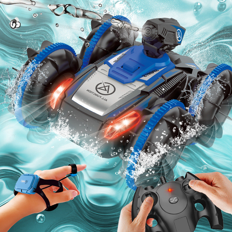 Water Absorption Remote Control Car Tank Four-Wheel Drive Dual Mode Off ...