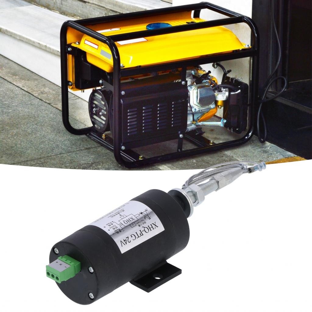 Skejnojj Fuel Shut Off Solenoid Valve Engine Generator Set Stop ...