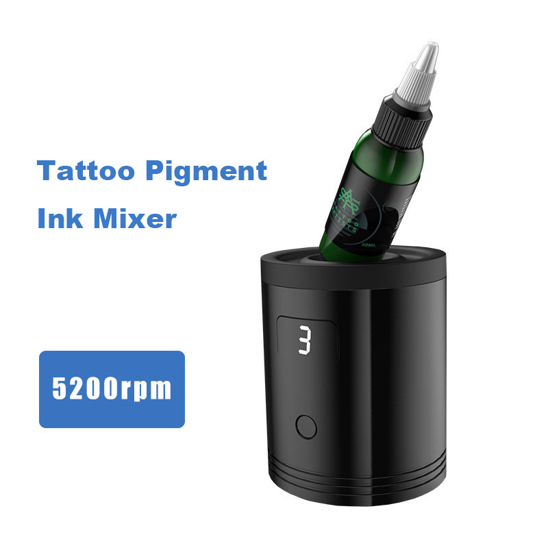 Mini Tattoo Ink Automatic Mixer Portable Rechargeable Electric Pigment ...
