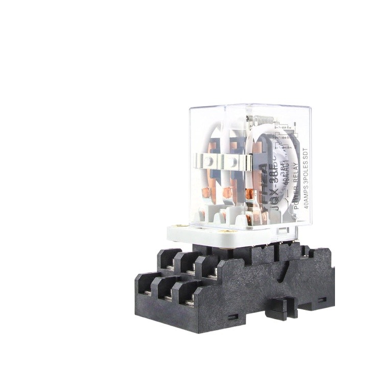 COD☆JQX-38F/3Z high power electromagnetic relay 40A DC12 24V 220V AC ...