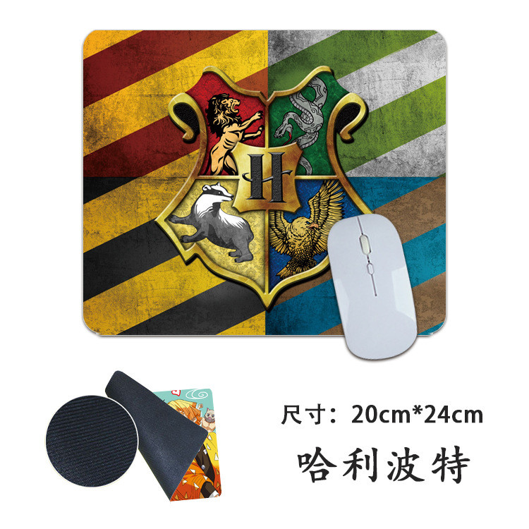 Harry Potter Hogwarts Mouse Pad Short Desk Pad Office Keyboard Pad ...