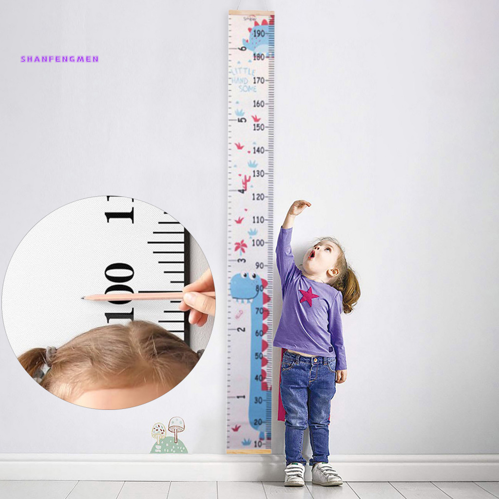 Precise Growth Chart Kids Height Ruler Colorful Kids Growth Chart for ...