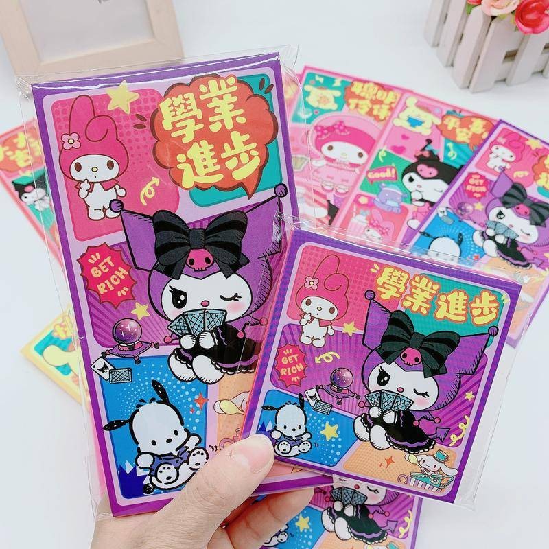 6Pcs/Lot CNY 2025 New Year of the Snake New Year Red Packet Sanrio ...