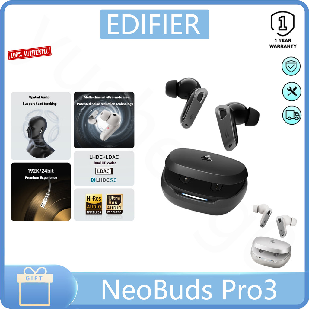 EDIFIER NeoBuds Pro3 True Wireless Ring Iron noise cancelling earbuds ...