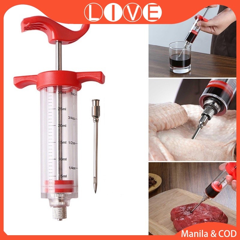 Food Grade Flavor Needle Turkey Pork Bbq Steak Meat Sauces Syringes ...