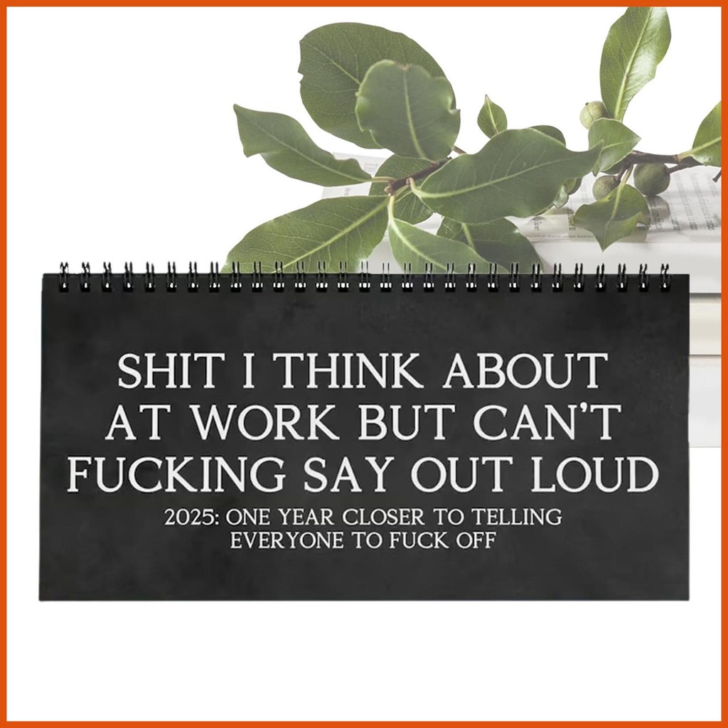 Funny Desk Calendar Daily Motivational Desk Calendar 2025 Desktop ...