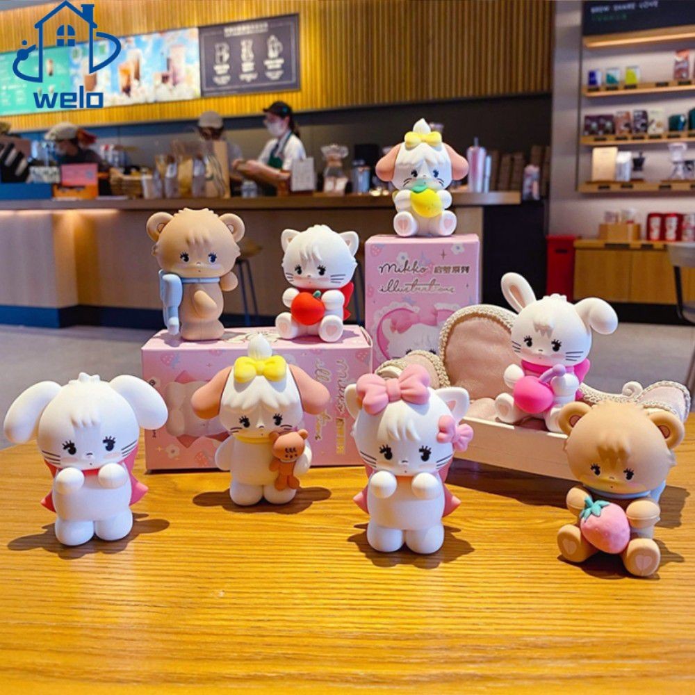 WELO Mikko Blind Box Dream Series Anime Figures Kawaii Cartoon Creative ...
