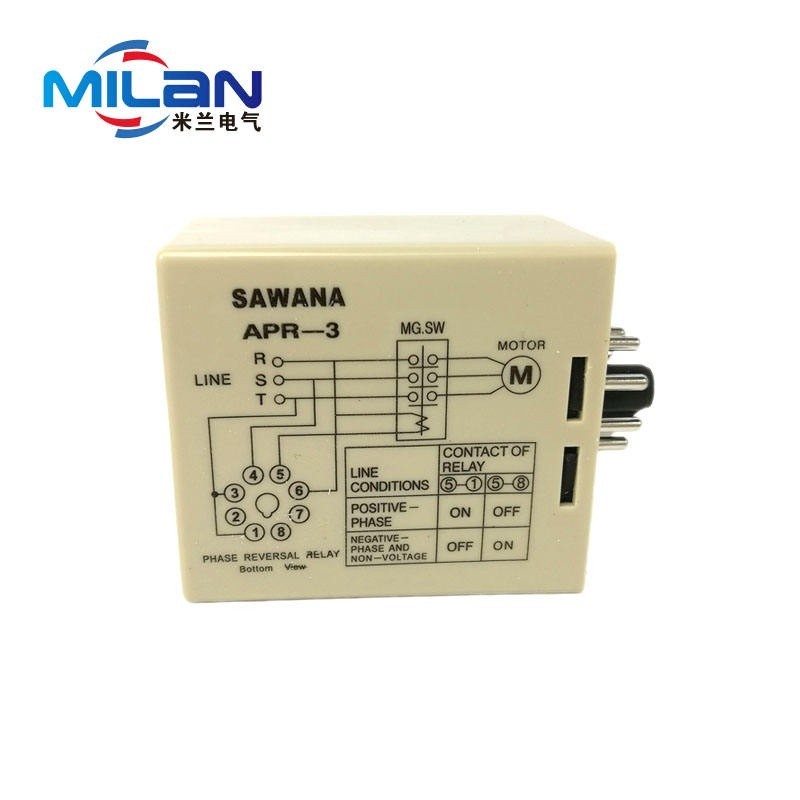 ♎SAWANA APR-3 reverse reverse protection relay phase sequence relay ...
