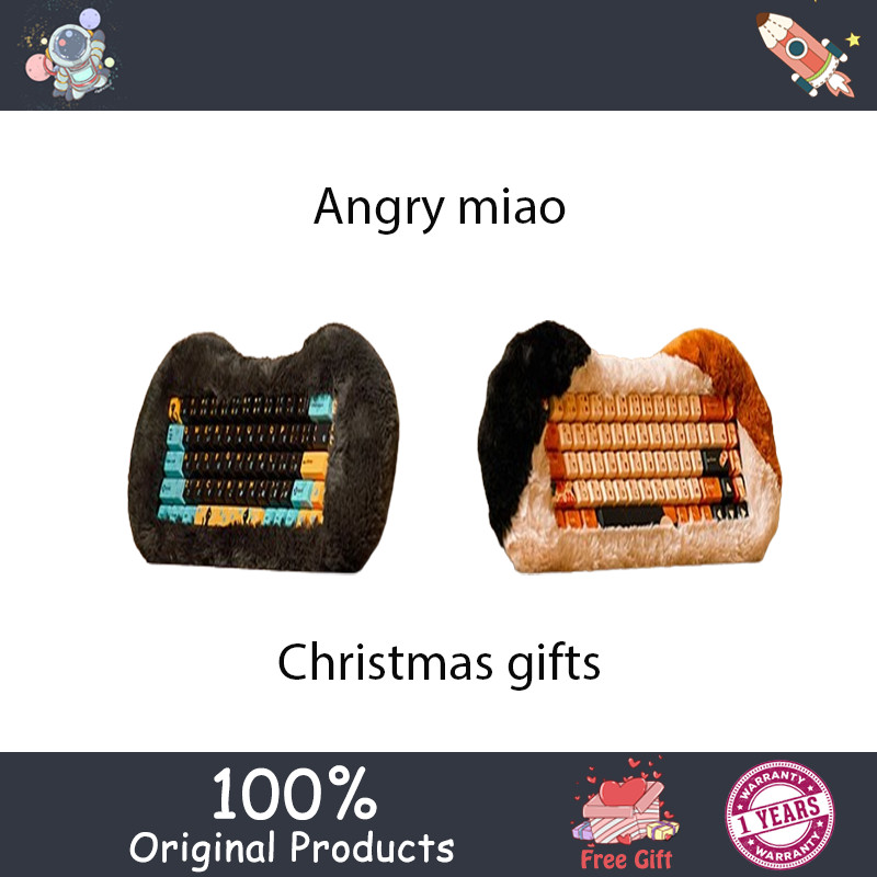 AngryMiao PETBRICK 65 Cat mechanical keyboard girl office | Shopee ...