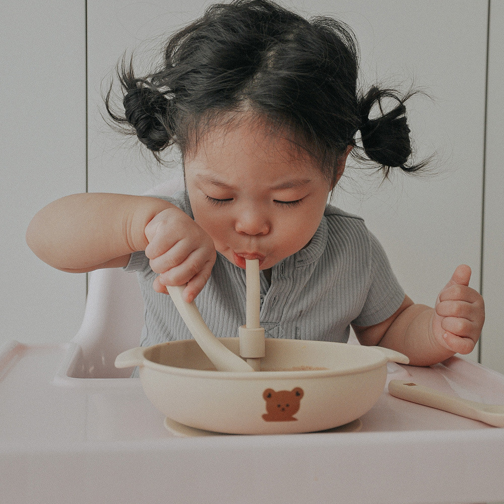 3-in-1 Baby Sippy Bowl Set Mess-Free Mealtime Magic Includes Cereal ...