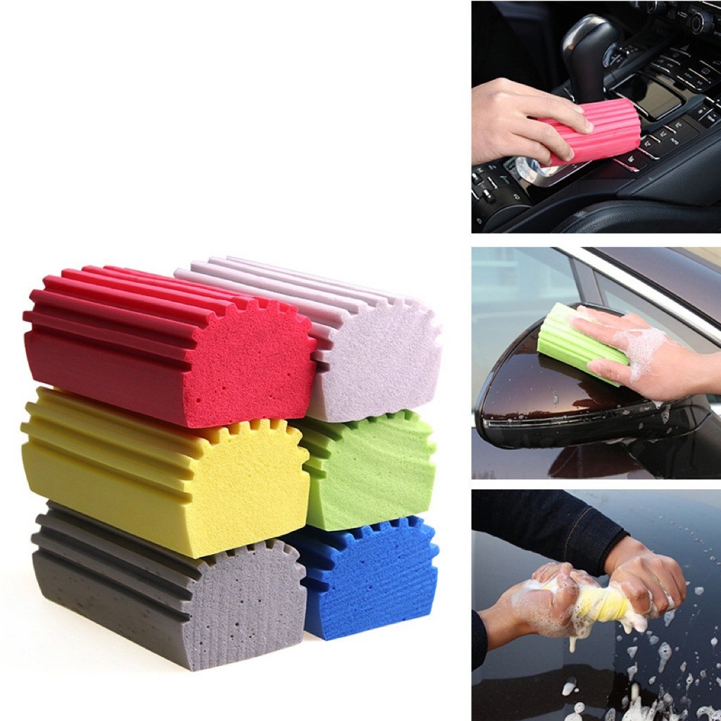 Car Wash Coral Sponge Home Cleaning Locking Car Cleaning Sponge ...