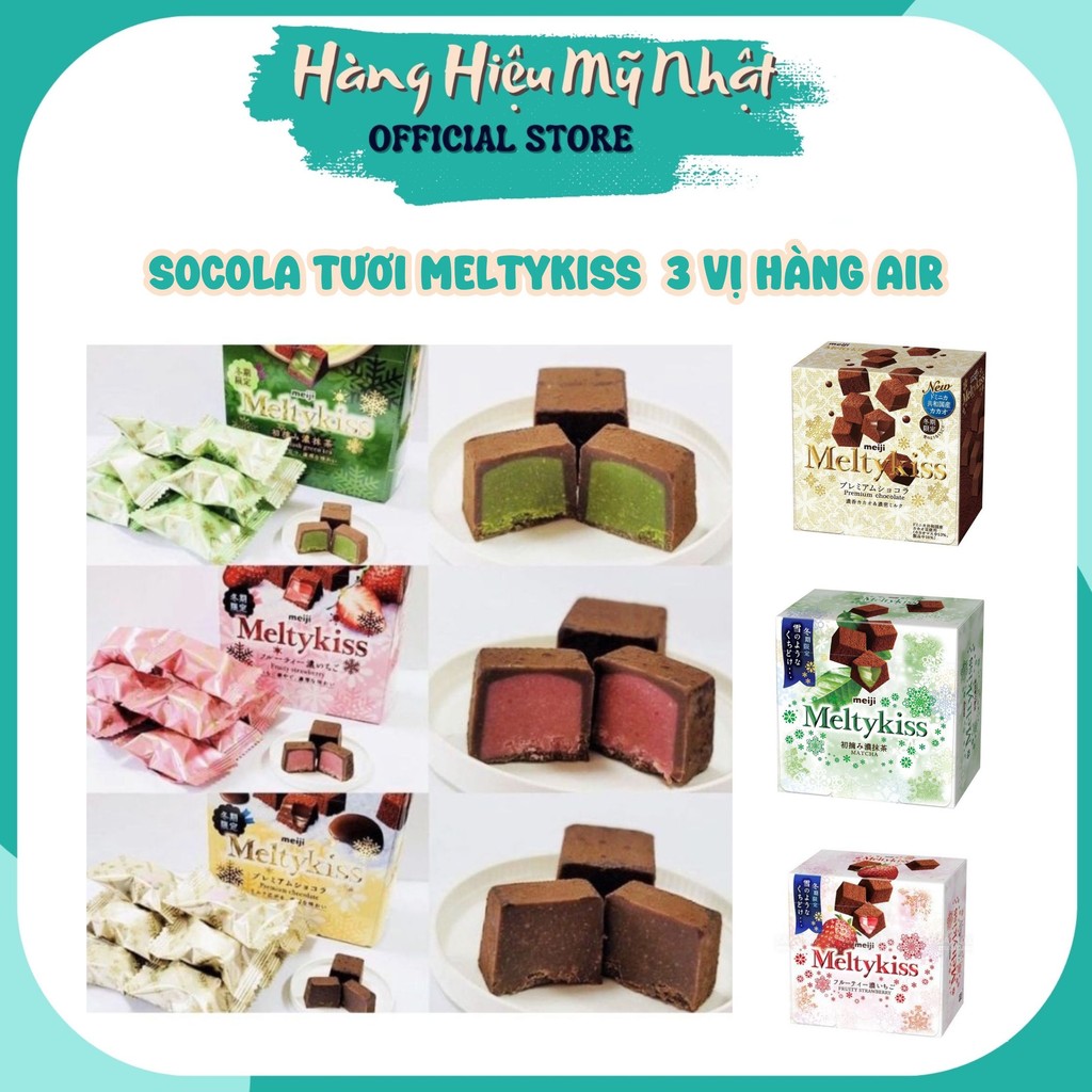 Meiji Meltykiss Japanese Fresh Chocolate 52g | Shopee Philippines