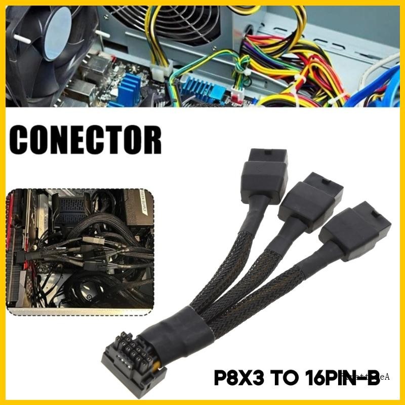 Fir 16AWG 600W 12VHPWR PCIE5 0 Cable GPU Power Cable 3x8pin 8PIN to ...