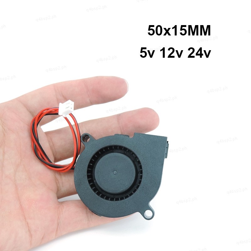 50mm Cooling Fan DC 5v 12v 24V 5015 Radial Turbo Blower 50x15MM for 3D Printer Accessories 50MM ...