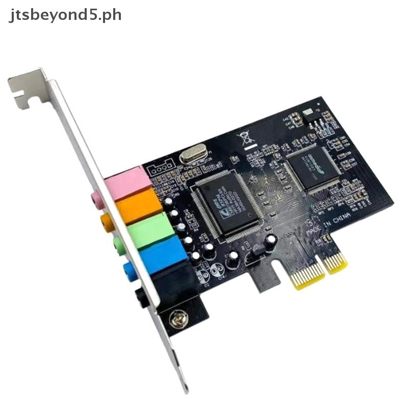 # JTPH # PCI-E 5.1 Sound Card Computer PCIE 5.1 Channel 3D Audio 6 ...